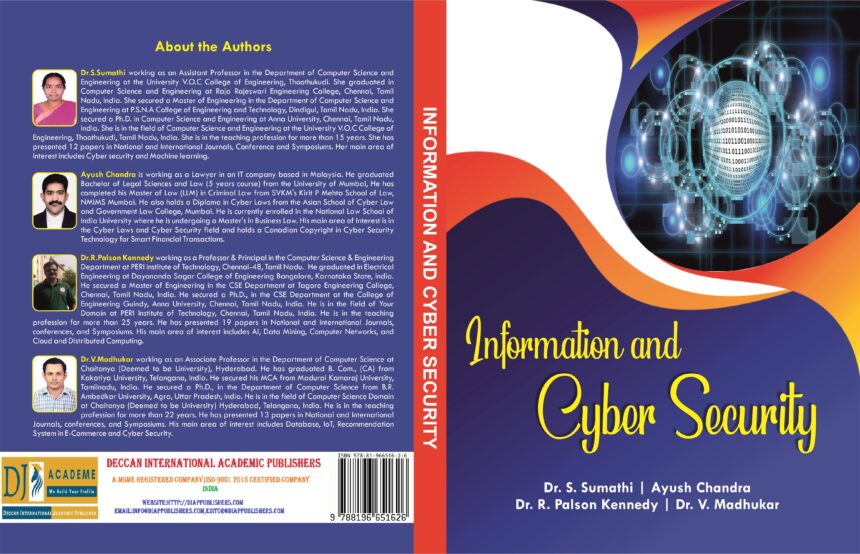 Information and Cyber Security by Dr. S. Sumathi,Ayush Chandra,Dr. R. Palson Kennedy,Dr. V ...