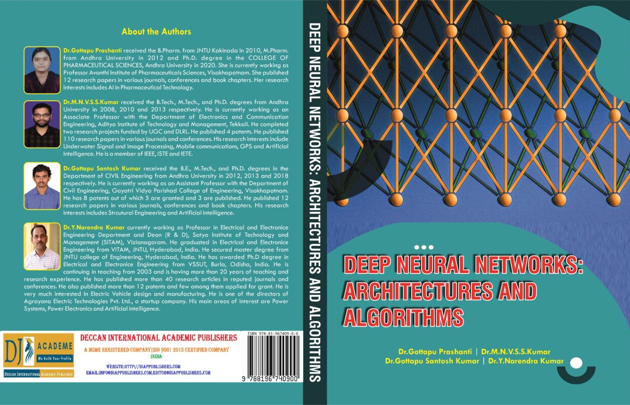 DEEP NEURAL NETWORKS: ARCHITECTURES AND ALGORITHMS by DR. GOTTAPU PRASHANTI,DR. M N V S S KUMAR ...